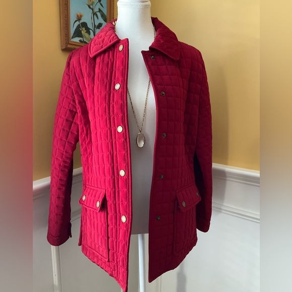 Calvin Klein | Jackets & Coats | Calvin Klein Cranberry Quilted Jacket Sz Extrasmall | Poshmark